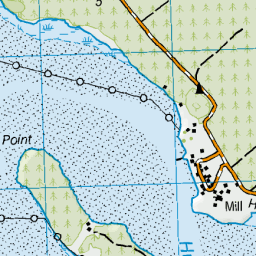 Hunters Creek, Bay of Plenty - NZ Topo Map