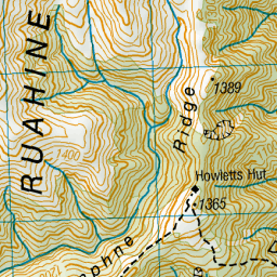 New Zealand Topographic Map - NZ Topo Map