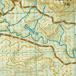 Horohoro, Waikato - NZ Topo Map