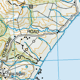 Wai-Ngaio, Wellington - NZ Topo Map