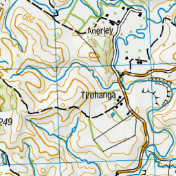 Anerley, Wellington - NZ Topo Map