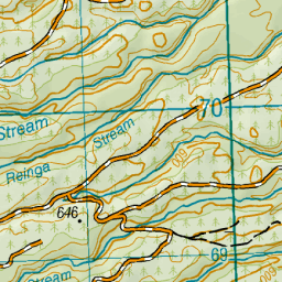 Utuhina Stream, Bay of Plenty - NZ Topo Map