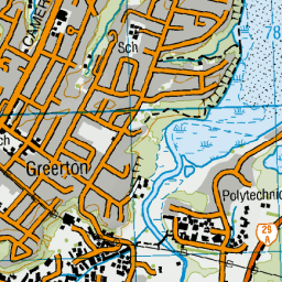 Greerton, Bay of Plenty - NZ Topo Map