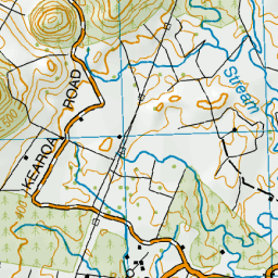 Horohoro, Waikato - NZ Topo Map