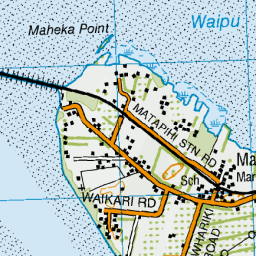 Matapihi, Bay of Plenty - NZ Topo Map