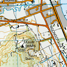 Waikuta Marae, Bay of Plenty - NZ Topo Map