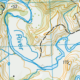 Mataikona River, Wellington - NZ Topo Map