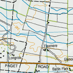 Flaxmere, Hawke's Bay - NZ Topo Map