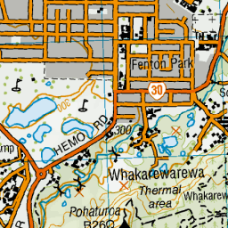 Fenton Park, Bay of Plenty - NZ Topo Map