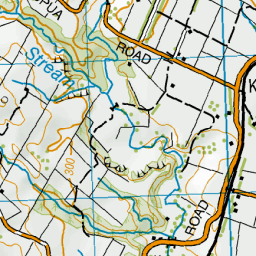 Kopua, Manawatu-Wanganui - NZ Topo Map