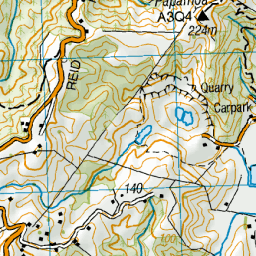 Papamoa, Bay of Plenty - NZ Topo Map