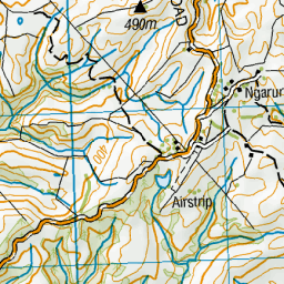 Ngaruru, Manawatu-Wanganui - NZ Topo Map
