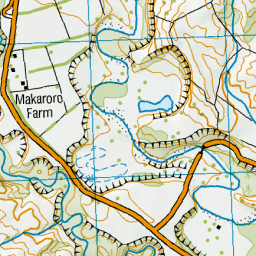 Makaroro Farm, Hawke's Bay - NZ Topo Map