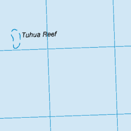 Tuhua Reef, Bay of Plenty - NZ Topo Map