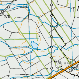 Maranoa, Hawke's Bay - NZ Topo Map
