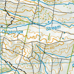 Ongaonga Stream, Hawke's Bay - NZ Topo Map