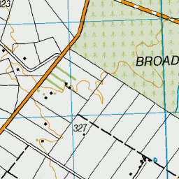 BROADLANDS FOREST, Waikato - NZ Topo Map