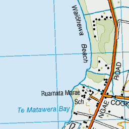 Ruamata Marae, Bay of Plenty - NZ Topo Map