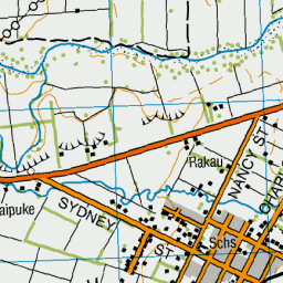 Takapau, Hawke's Bay - NZ Topo Map