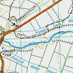 Ashcott Bridge, Hawke's Bay - NZ Topo Map