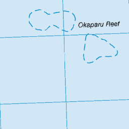Okaparu Reef, Bay of Plenty - NZ Topo Map