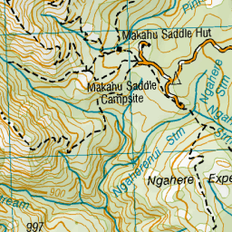 Ngahere Stream, Hawke's Bay - NZ Topo Map