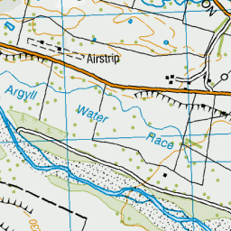 Waipawa River, Hawke's Bay - NZ Topo Map