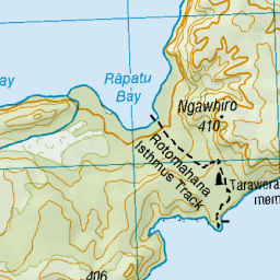 Tarawera eruption memorial, Bay of Plenty - NZ Topo Map