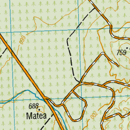 Ngapuketurua, Bay of Plenty - NZ Topo Map