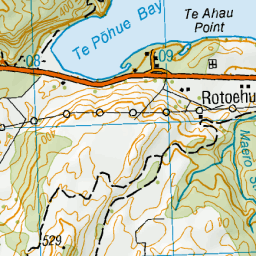 Rotoehu, Bay of Plenty - NZ Topo Map