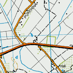 Pukehina, Bay of Plenty - NZ Topo Map