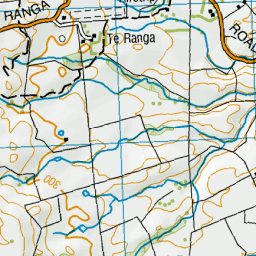 Te Ranga, Hawke's Bay - NZ Topo Map