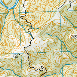Mohaka River, Hawke's Bay - NZ Topo Map