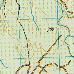 Wheao River, Bay of Plenty - NZ Topo Map