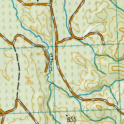 Hautapu Hut, Bay of Plenty - NZ Topo Map