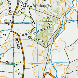 Whakapirau, Hawke's Bay - NZ Topo Map