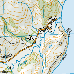 Whangaehu River, Hawke's Bay - NZ Topo Map