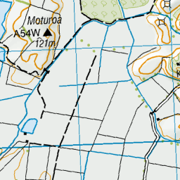 Moturoa, Hawke's Bay - NZ Topo Map