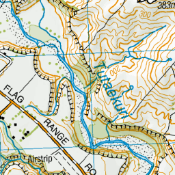 Tutaekuri River, Hawke's Bay - NZ Topo Map