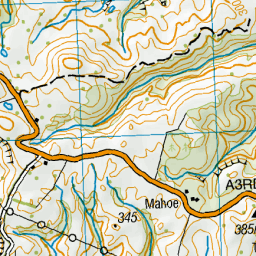 Mahoe, Hawke's Bay - NZ Topo Map