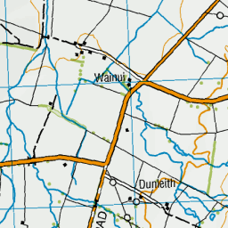 Wainui, Hawke's Bay - NZ Topo Map