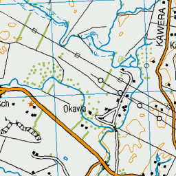 Okawa, Hawke's Bay - NZ Topo Map