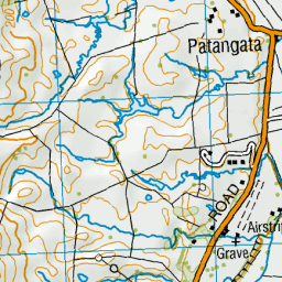 Patangata, Hawke's Bay - NZ Topo Map
