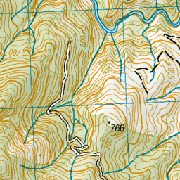 Hautapu River, Hawke's Bay - NZ Topo Map