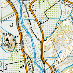 Puketapu Pa, Hawke's Bay - NZ Topo Map