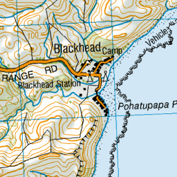 Blackhead Station, Hawke's Bay - NZ Topo Map