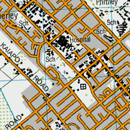 Frimley, Hawke's Bay - NZ Topo Map
