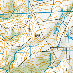 Moturoa Stream, Hawke's Bay - NZ Topo Map