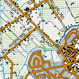 Havelock North, Hawke's Bay - NZ Topo Map