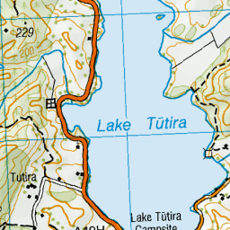 Tutira, Hawke's Bay - NZ Topo Map